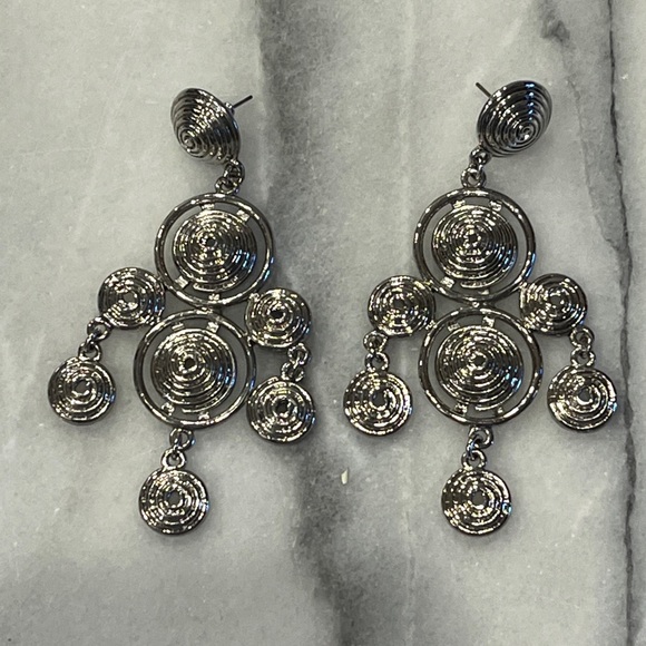 Curations | Jewelry | Nib Vintage Curations Pierced Spiral Earrings ...